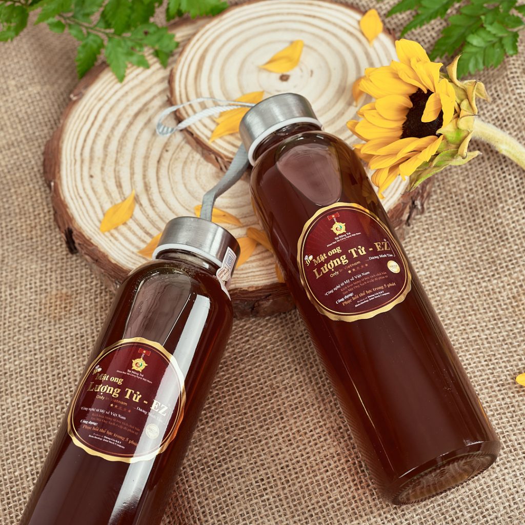 Combo 2 Chai Mật Ong Lượng Tử EZ Đóng Chai 500ml - Mật Ong Lượng Tử EZ